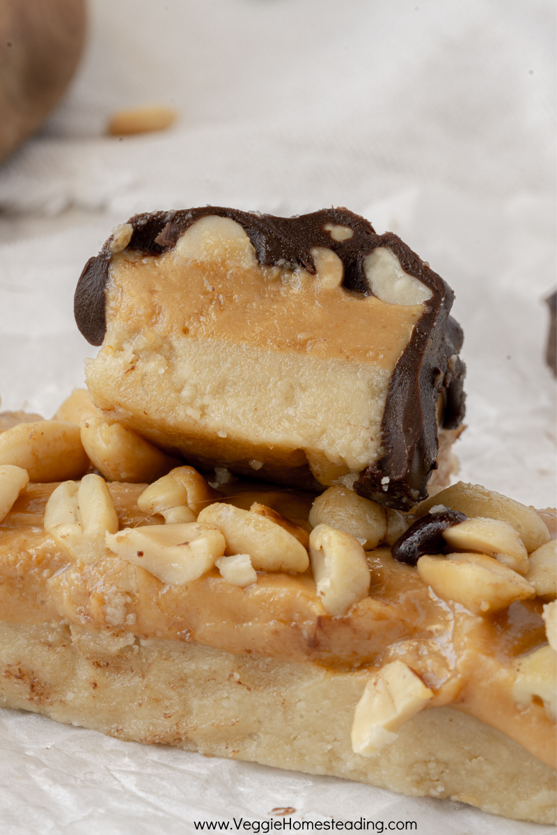 Healthy Homemade Snickers Bars – Easy, Guilt-Free & Delicious! - Veggie ...