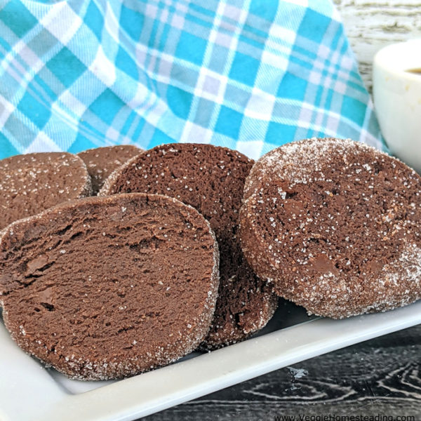 Salted Chocolate Sables Recipe - Veggie Homesteading