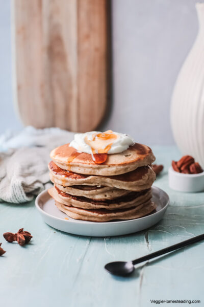 Homemade Maple Pancakes – Simple Ingredients, Delicious Flavor - Veggie ...